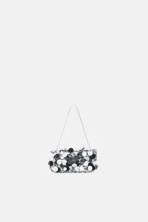 Rabanne Sequined Shoulder Bag