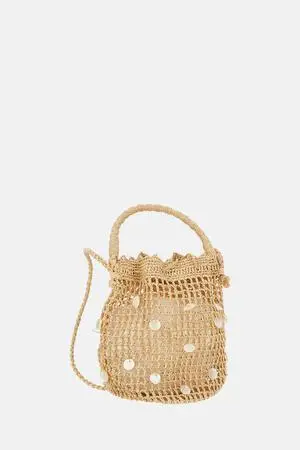 Alanui Raffia Bucket Bag