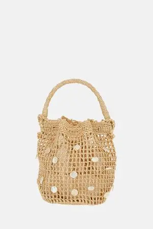 Alanui Raffia Bucket Bag