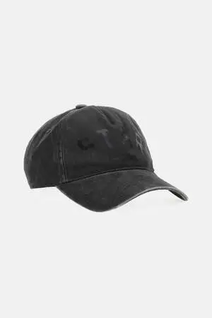 GOLDEN GOOSE Cotton Baseball Cap - Grey