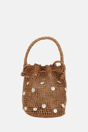 Alanui Raffia Bucket Bag