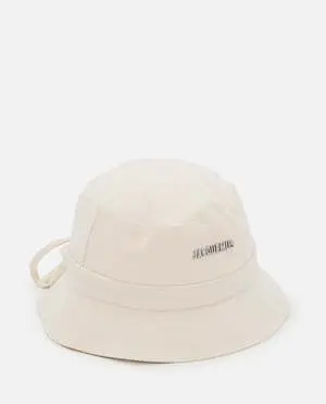 Jacquemus Le Bob Gadjo Bucket Hat - White