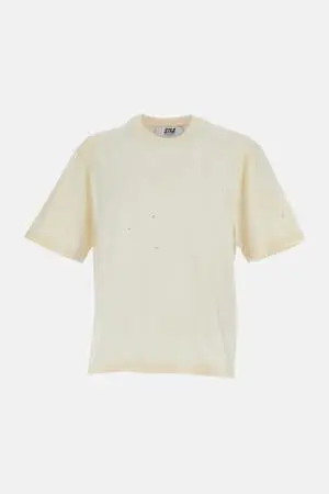 GOLDEN GOOSE Relaxed Fit Cotton T-shirt - White