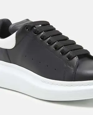 Alexander McQueen Larry Oversized Leather Sneakers