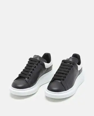 Alexander McQueen Larry Oversized Leather Sneakers