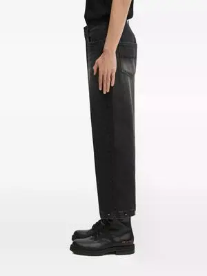 ADER ERROR Embroidered-trim Jeans