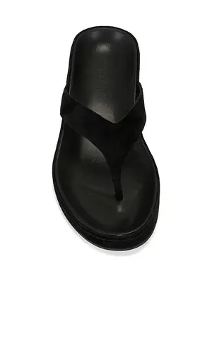 TONY BIANCO Blaire Wedge Sandal - Black