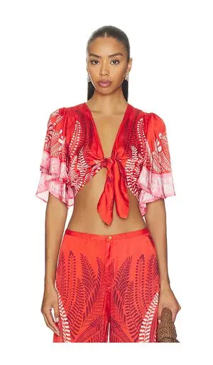 Poupette St Barth Rose Top - Orange