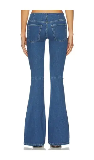 Free People Penny Pull-on Flare Jeans