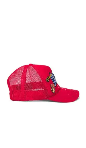 MadeWorn Ac/dc Trucker Hat - Red