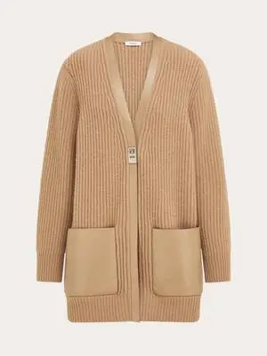 Ferragamo Cuffed Cardigans For Women