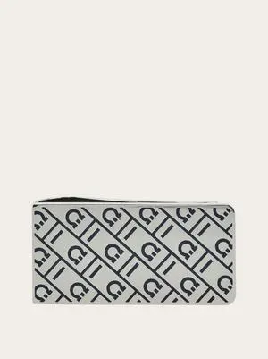 FERRAGAMO Monogram Money Clip - Silver
