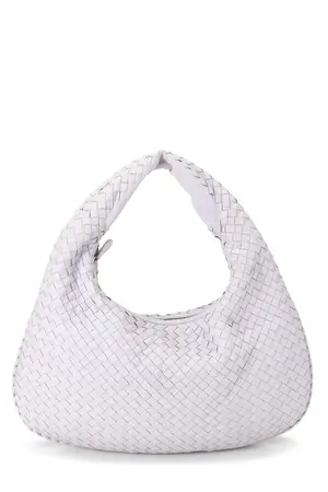 Bottega Veneta Intrecciato Veneta Hobo - Purple