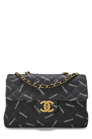 Chanel Logo Canvas Half Flap