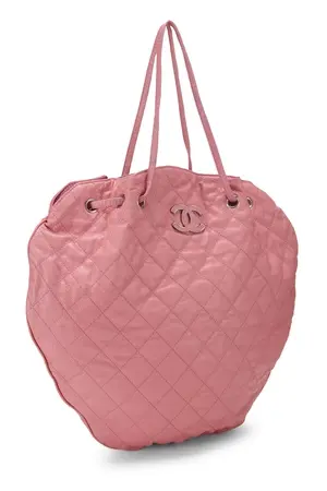 Chanel Caviar Cocomark Drawstring Tote