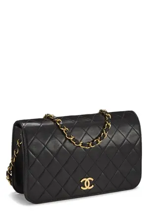 Chanel Lambskin Snap Flap Bag