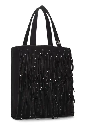 Chanel Suede Fringe Handbag