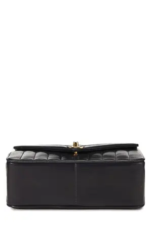Chanel Lambskin Chevron Envelope Flap Bag - Navy
