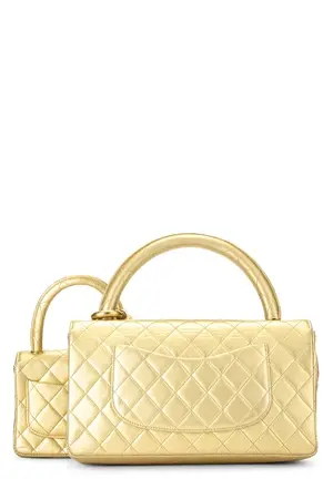 Chanel Quilted Lambskin Double Bag