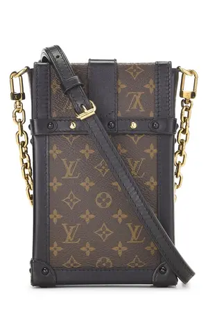 LOUIS VUITTON Monogram Pochette Trunk Verticale