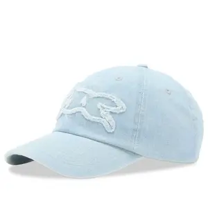 ICECREAM Appliqué Running Dog Cap - Light Wash Blue