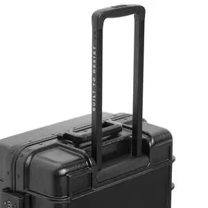 EASTPAK Resist'r Medium Luggage Case - Brushed Black