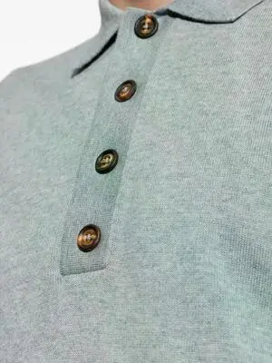 Eleventy Buttoned Polo Shirt