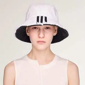 Adidas Y-3 Stripes Bucket Hat - Off White