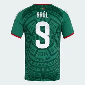 Adidas Mexico 26 Home Raul Jersey