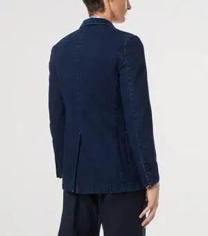 TOM FORD Double-breasted Denim Blazer