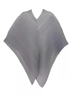 Issey Miyake Pleated Scarf - Grey