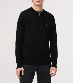ALLSAINTS Merino Wool Mode Hoodie