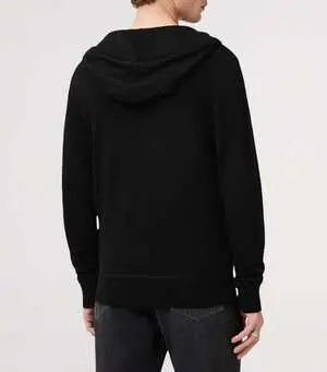 ALLSAINTS Merino Wool Mode Hoodie