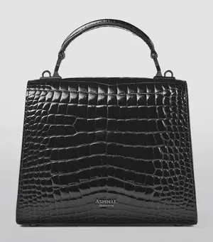 ASPINAL OF LONDON Midi Mayfair Top-handle Bag