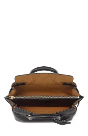 Mcm Milla Tote In Spanish Embossed Leather - Black