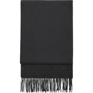 Mango Fringe Scarf Grey