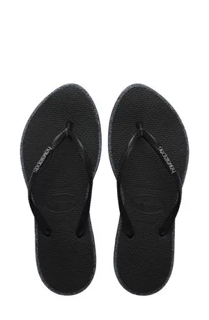 Havaianas Slim Point Glitter Flip Flop