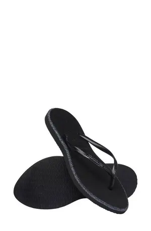 Havaianas Slim Point Glitter Flip Flop