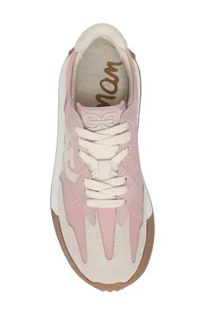 Sam Edelman Langley Retro Sneakers - Rose Blush/primrose Pink