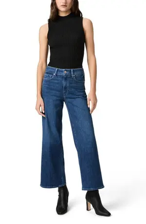 Paige Anessa High-waist Wide-leg Jeans - Corries