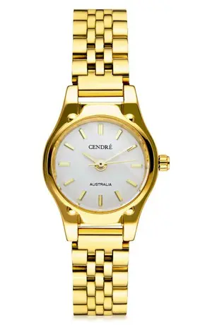 CENDRE Isobel Bracelet Watch - White/18k Gold