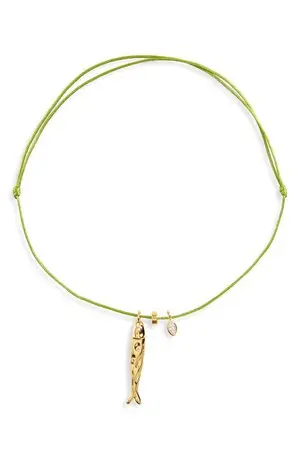 Éliou Isda Pendant Necklace - Green