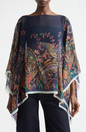 Etro Long Sleeve Kaftans Tunics