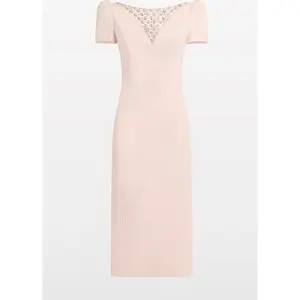 Jenny Packham Paneled Cocktail Dresses