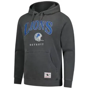 Mitchell & Ness Detroit Lions Slot Pullover Hoodie