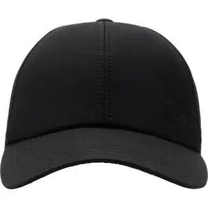 Burberry Gabardine Baseball Cap - Black/sand Beige