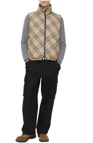 Burberry Reversible Vests For Men