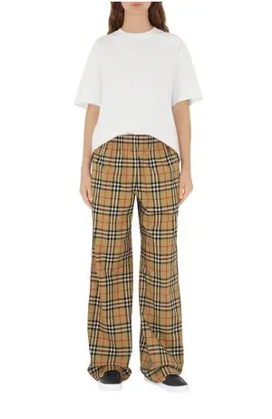 Burberry Elasticated Pants For Women