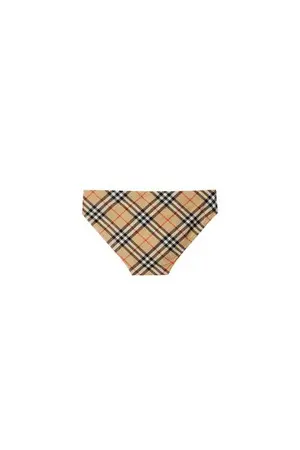 Burberry Check Swim Briefs - Sand