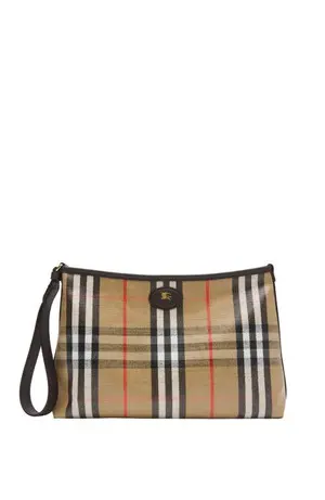 Burberry Highlands Pouch Sand Beige